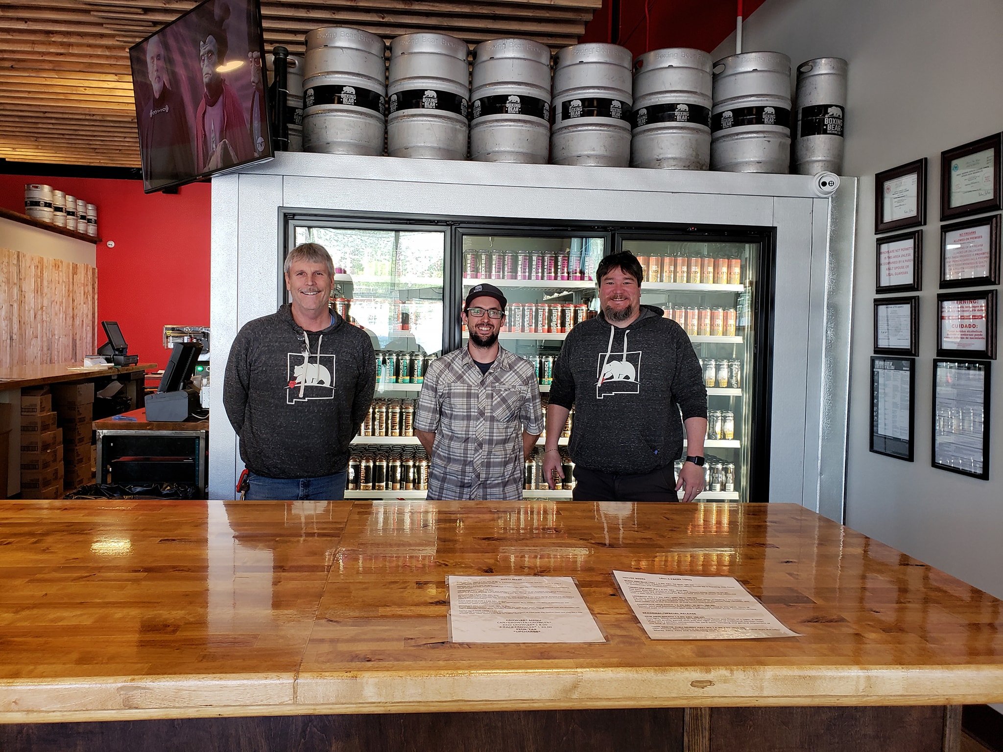Boxing Bear opens its new Tramway taproom for beer to-go sales – DARK ...