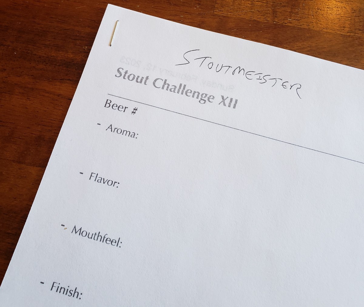 Stout Challenge XII: The little guy takes down the goliath of ...